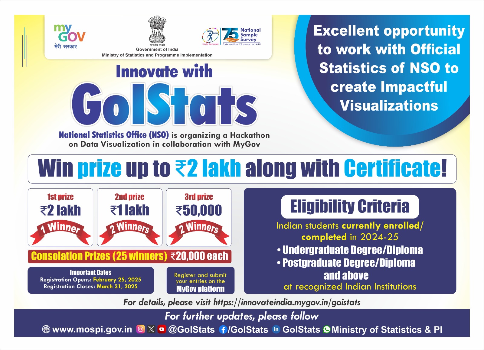 Ministry of Statistics and Program Implementation | Government Of India
